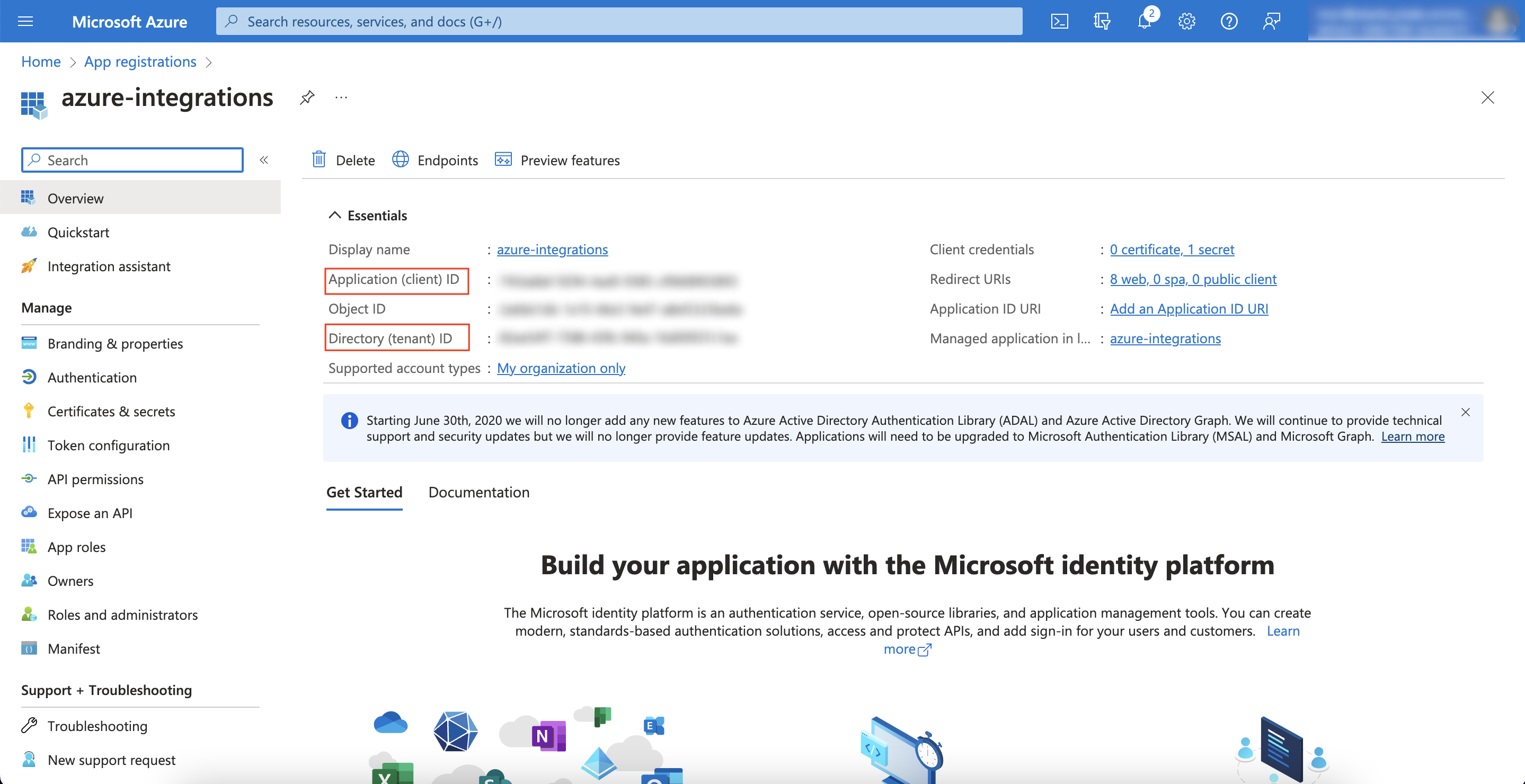 Azure Integrations - User Guide
